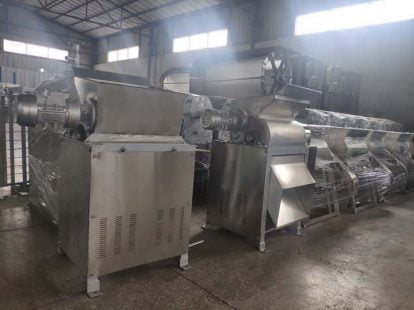 A whole set of Garri processing machines were installed in Nigeria